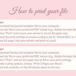 Easy Coloring Page for A5 Journal, Simple Printable Coloring Page ...