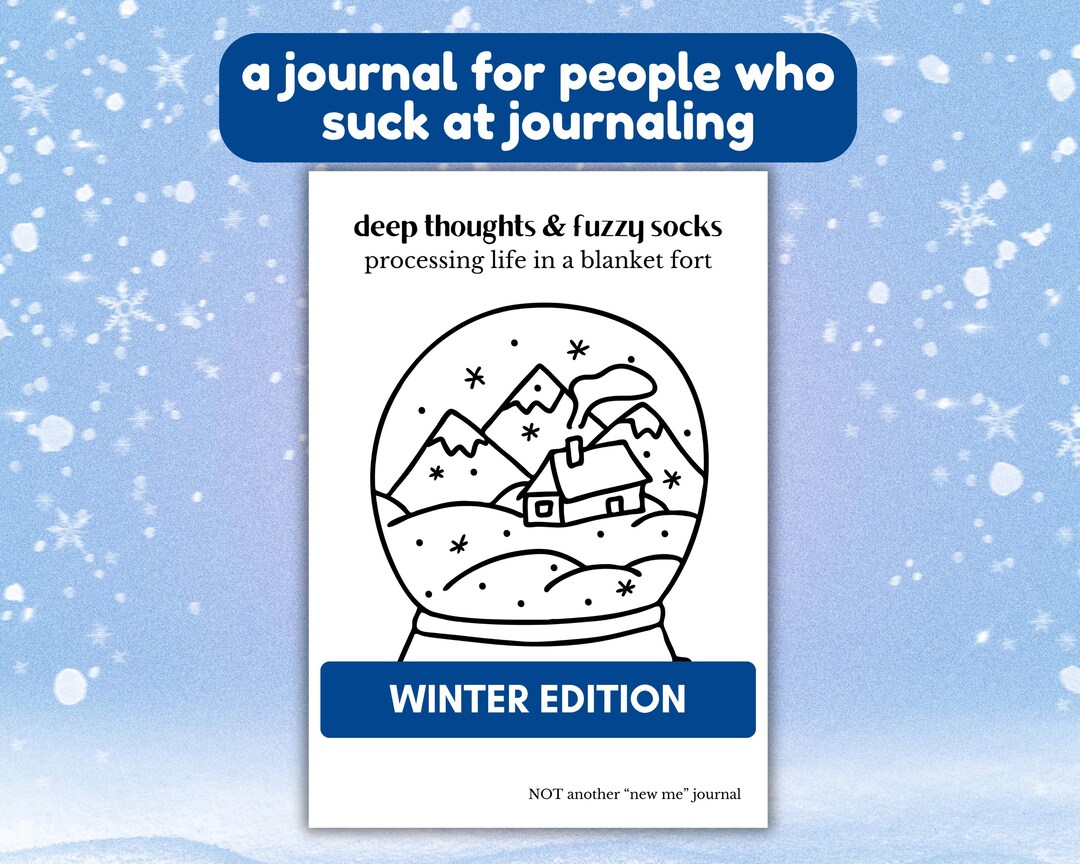 Winter Journal Bundle Printable A5, Prompt Journaling - Etsy