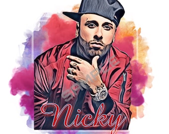 Nicky Jam Png - Etsy