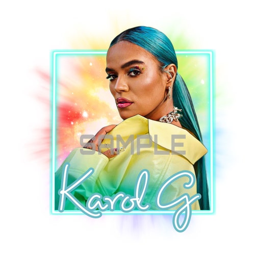 Karol G Svg Karol G Png Karol G Pdf - Etsy Australia
