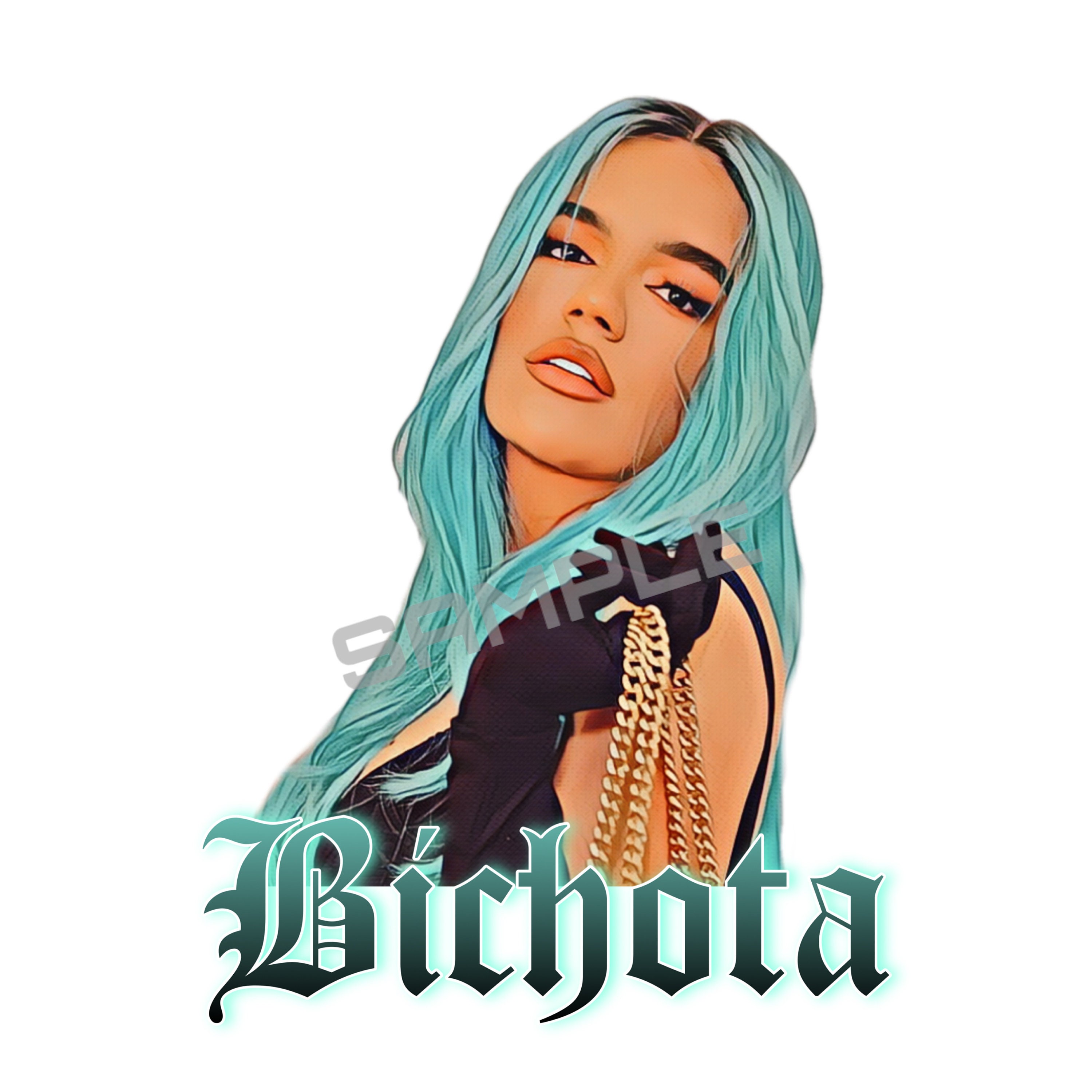 Karol g Bichota PNG - Etsy België