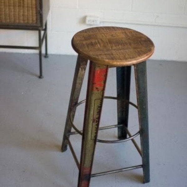 Rustic Bar Stools - Etsy