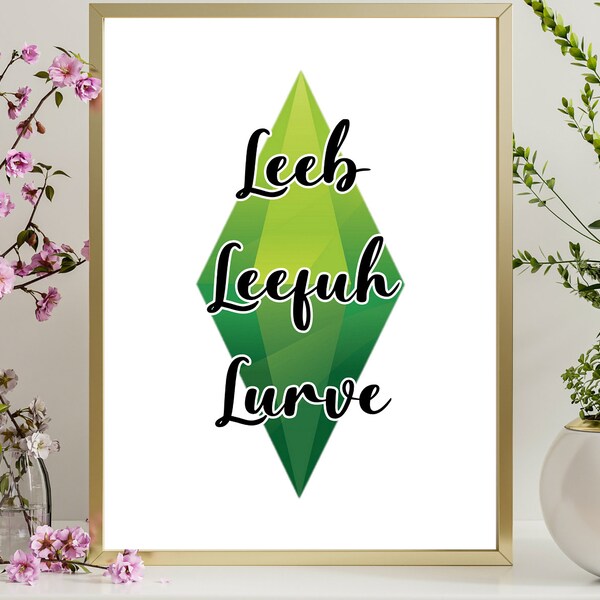 Leeb Leefuh Lurve - Etsy UK