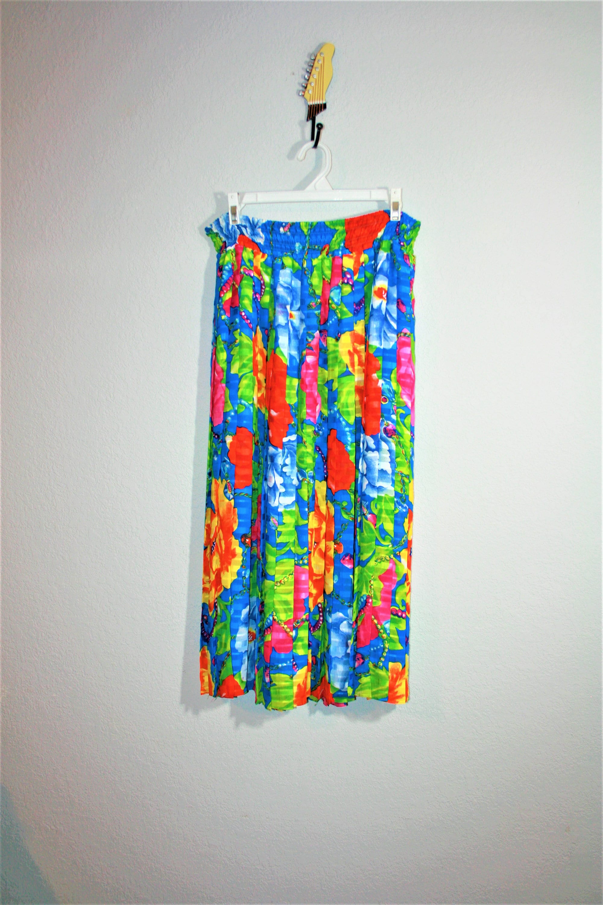 RARE! Vintage Kanga Collection by Dale Tryon 80s Floral Pleated 3 Piece ...