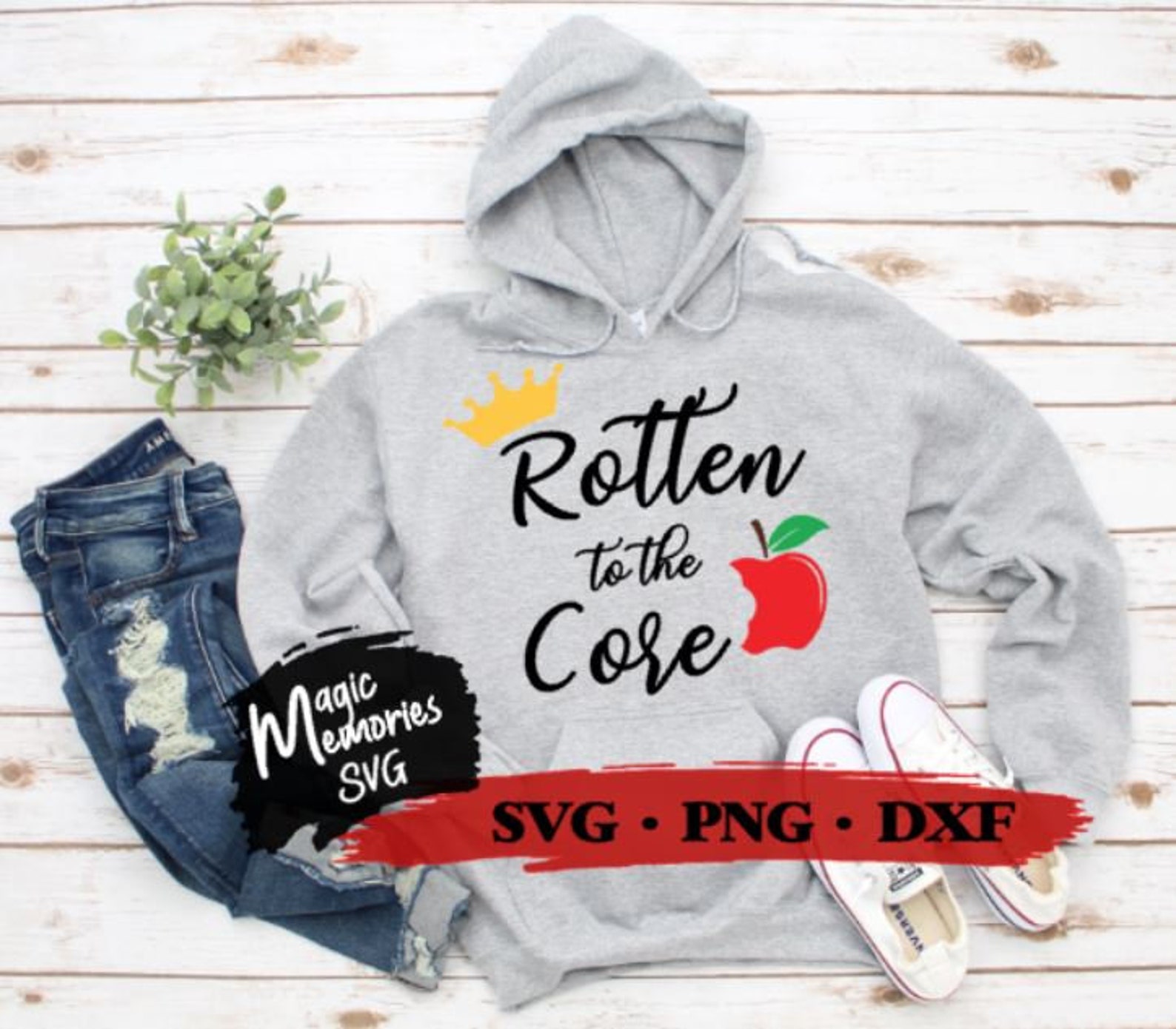 Rotten to the Core Digital Download SVG and PNG, Cut File, Minnie ...