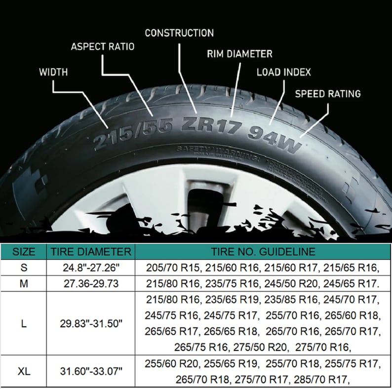Personalized Jeep Spare Tire Cover, Car Pattern Waterproof Tire ...