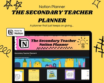 The Play Planner: Kindergarten Teacher Notion Template Digital Teacher ...