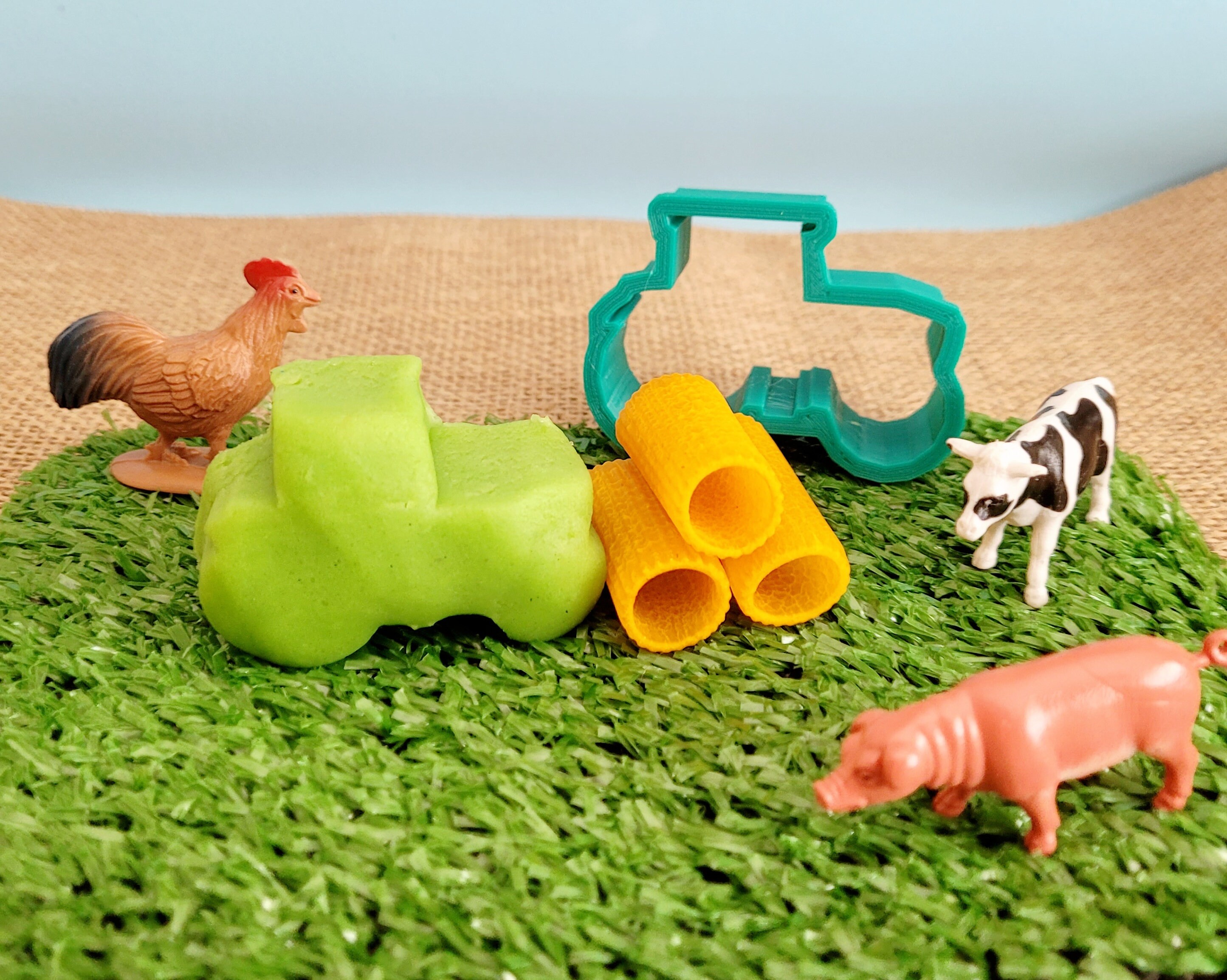 Farm Play Dough Box - Etsy Australia