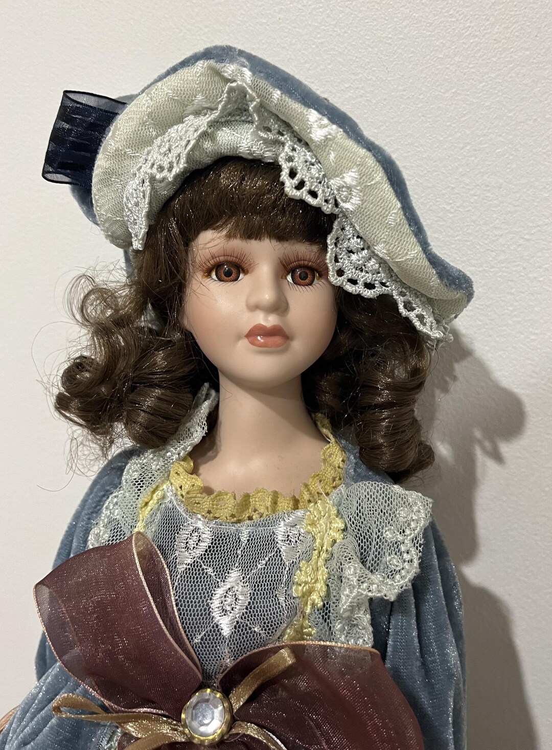 Vintage Unique Porcelain Doll - Etsy Australia