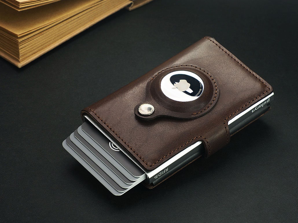 VIKING RFID Wallet With AirTag Pocket Insider Line - Etsy