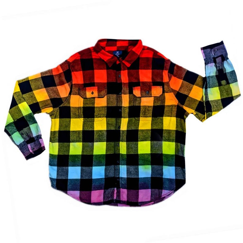Design Your Own Custom Flannel Shirt Pick 1 to 6 Colors - Etsy