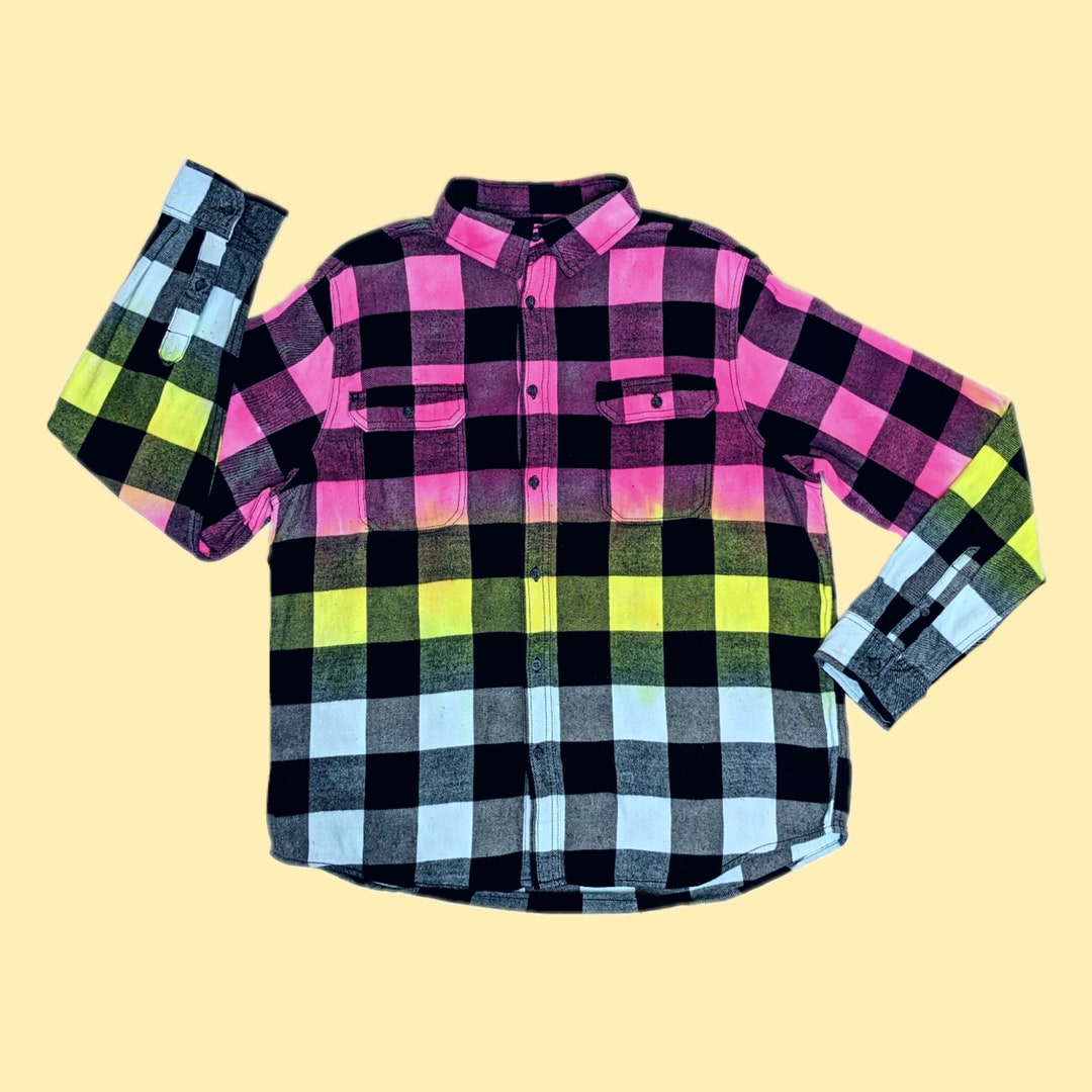 Pan Pride Flag Flannel Shirt - LGBTQ Pride Month Pansexual Flag Shirt ...