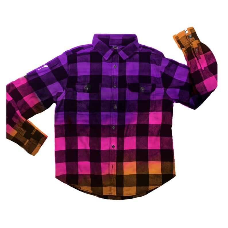 Design Your Own Custom Flannel Shirt Pick 1 to 6 Colors - Etsy