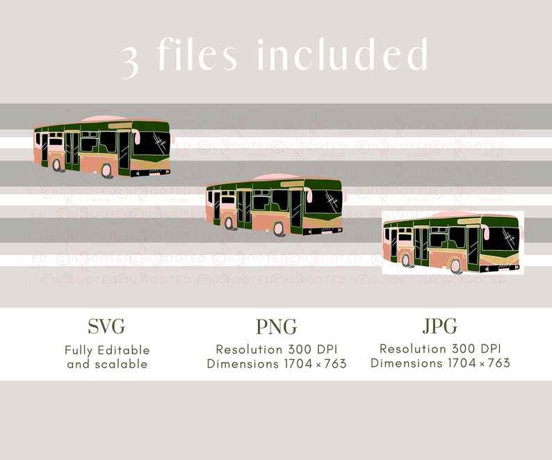 Wedding Clip Art Shuttle Bus SVG for Wedding Day Timeline - Etsy