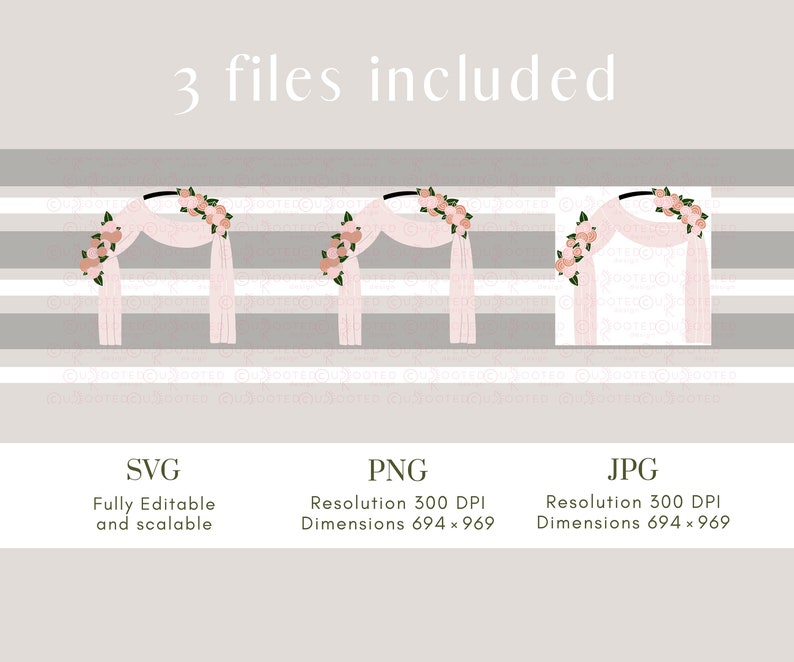 Wedding Arch SVG for Wedding Timeline or Itinerary, Wedding Icon ...