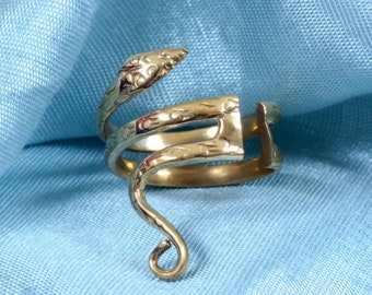 Gold Snake Couple Ring - Etsy
