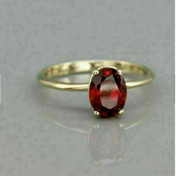 Red Ruby Ring - Etsy
