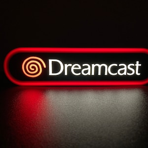 Dreamcast 3d Printed Led Signs (JPN, USA & EU) - Etsy