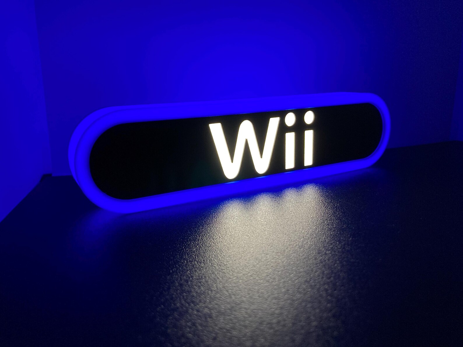 Nintendo Wii V2 3d Printed Led Sign - Etsy