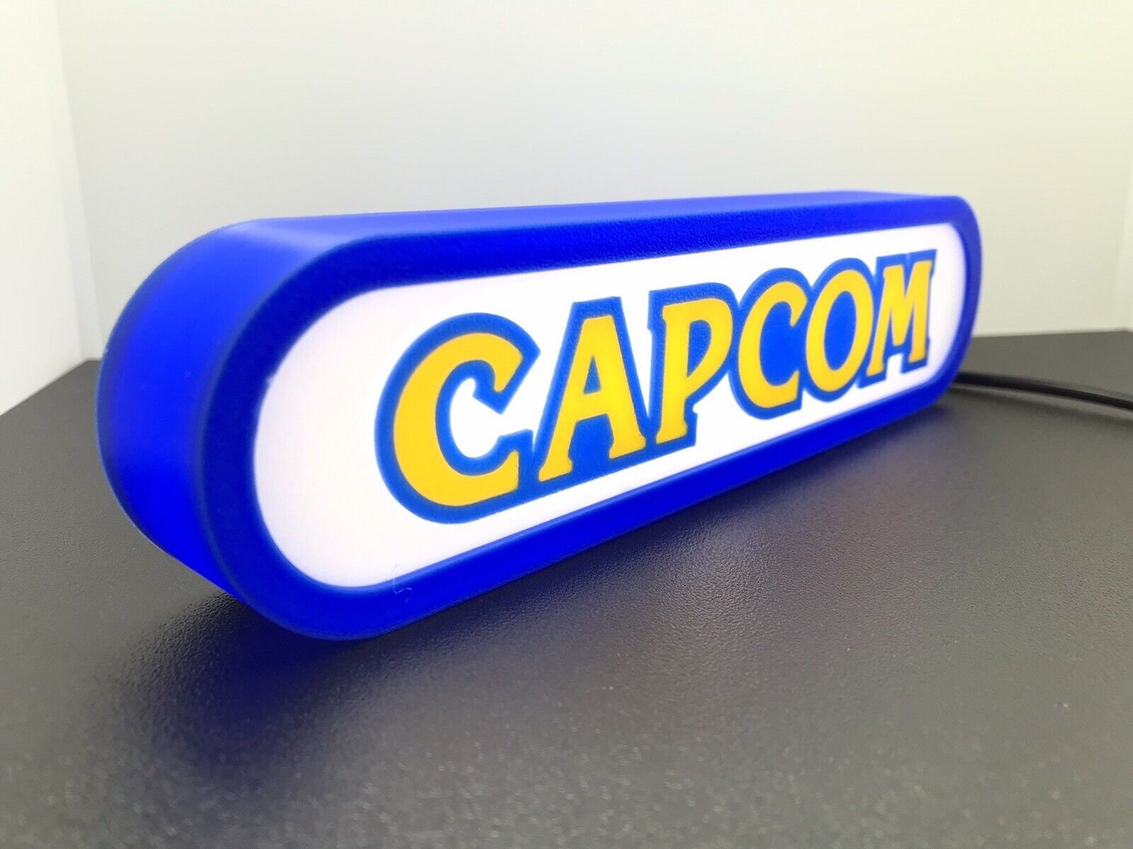 Capcom 3d Printed Led Sign - Etsy