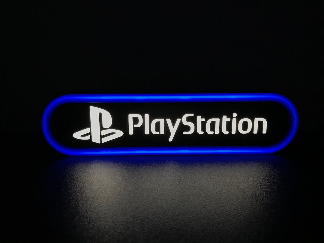 Playstation 3d Printed Led Sign - Etsy