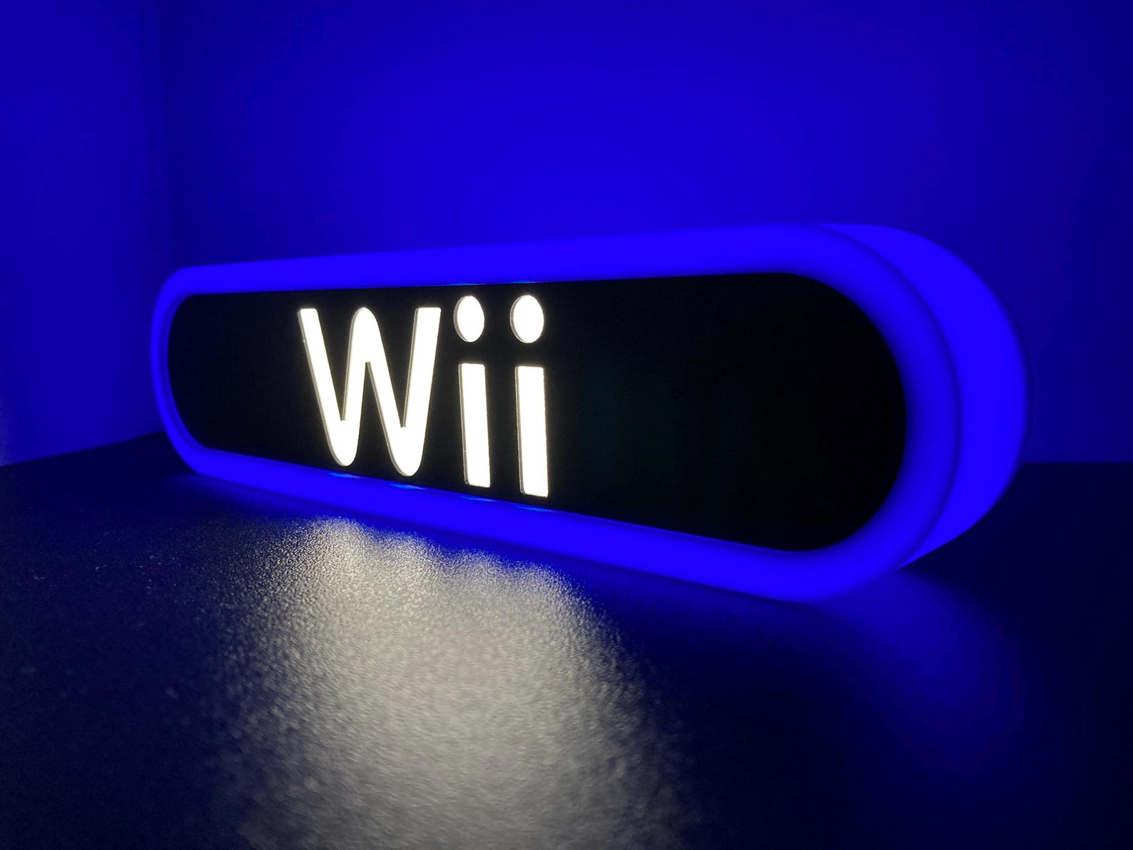 Nintendo Wii V2 3d Printed Led Sign - Etsy