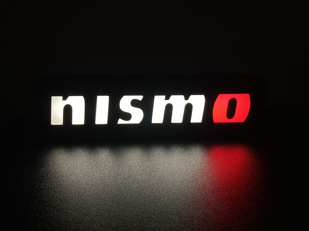 Nismo 3d Printed Led Sign - Etsy
