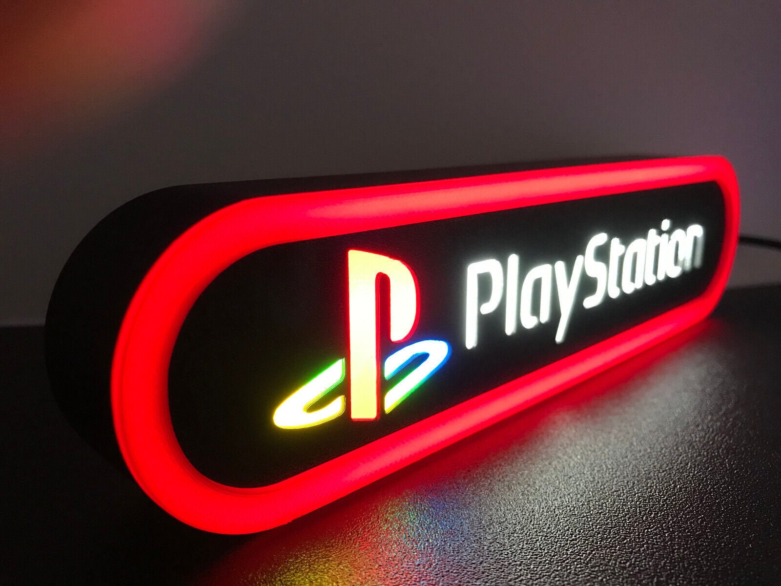 Playstation 3d Printed Led Sign - Etsy