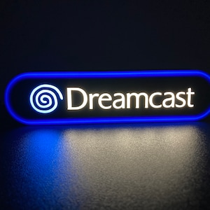 Dreamcast 3d Printed Led Signs (JPN, USA & EU) - Etsy