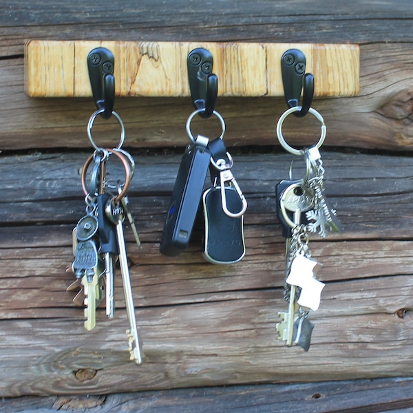 Wood Key Hanger - Etsy