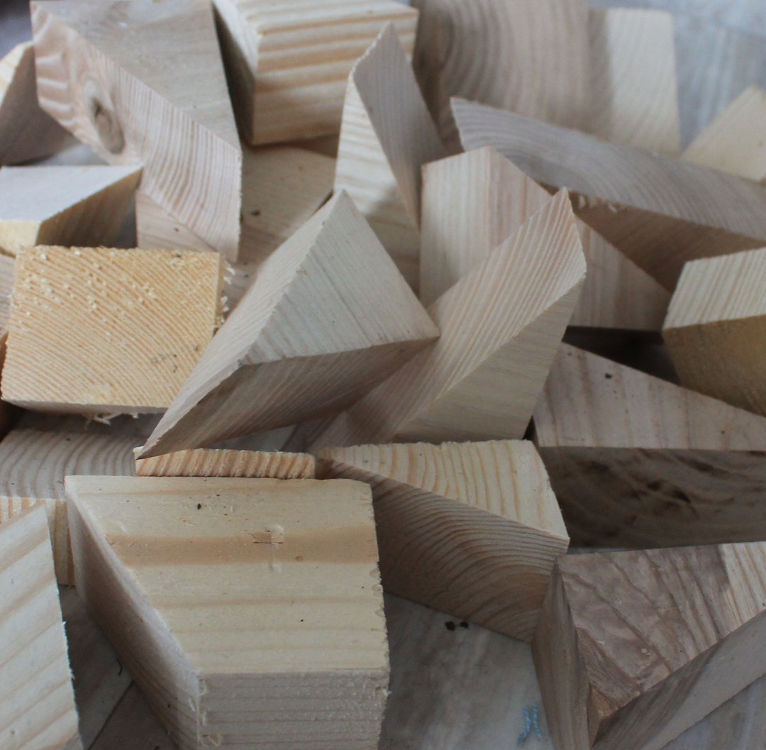 Wood Scraps Wood Pieces for Craft Woodworking Scraps Random Set of 10 ...