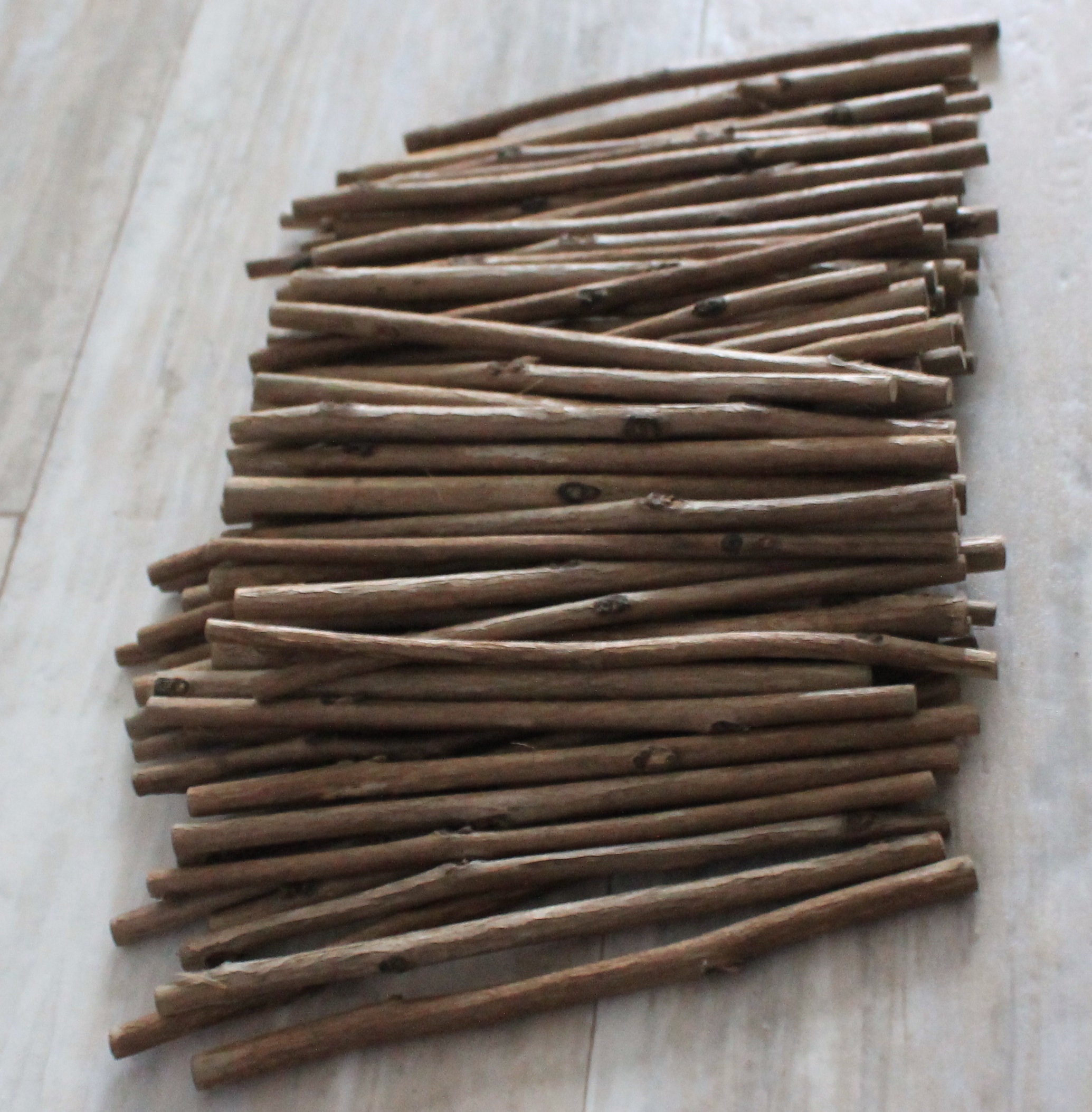 Natural Wood Stick Decorative Twigs Rustic Tree Branches 100ps - Etsy