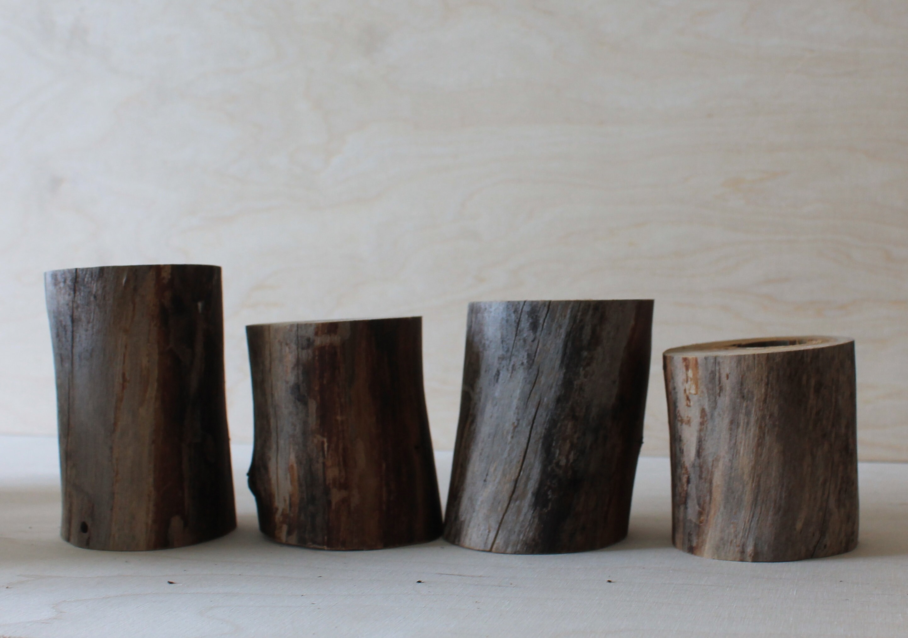 Wood Log Willow Branches Natural Craft Supplies Wood Stump Diy Kits for ...