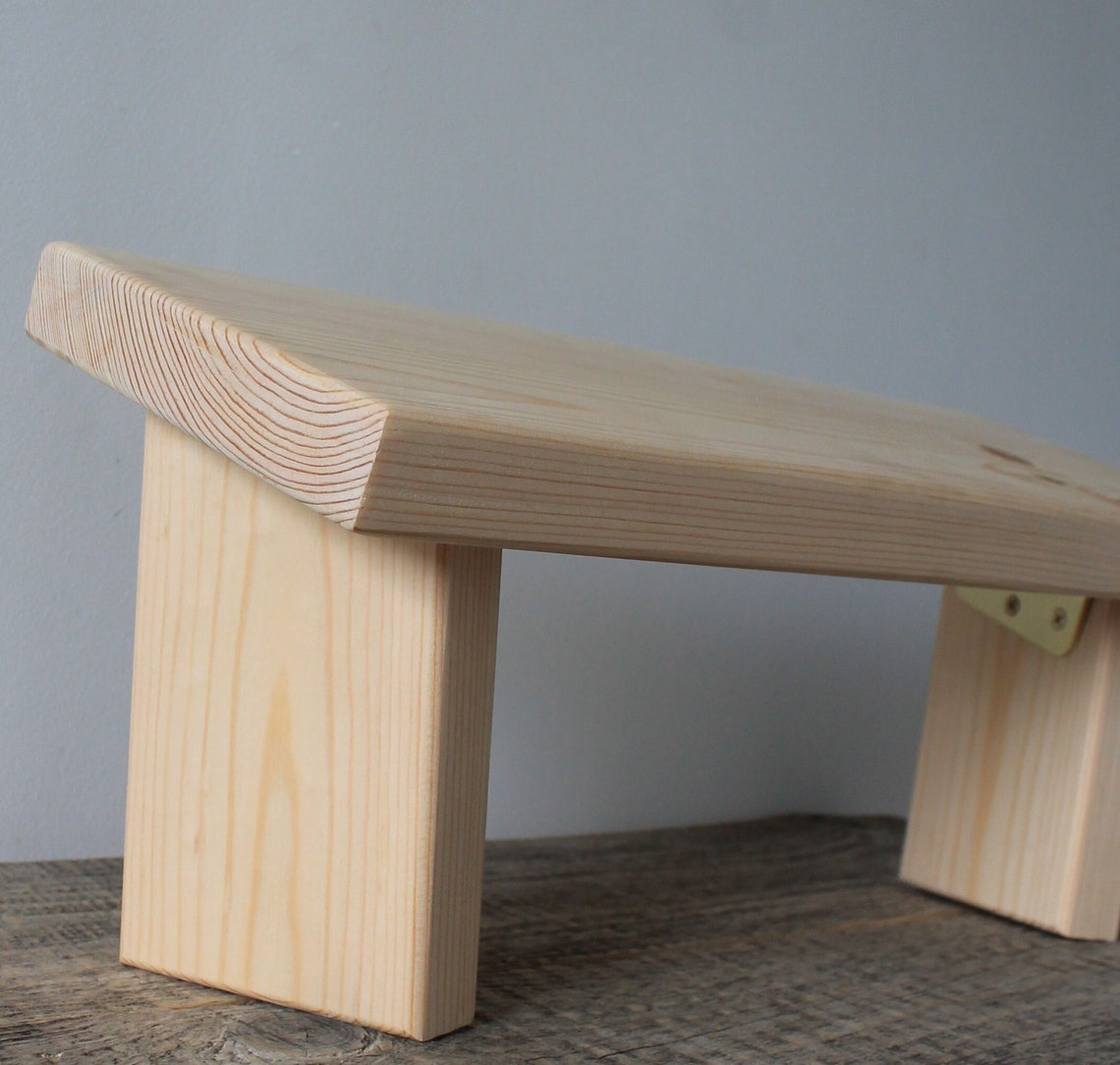 Meditation Bench Foldable Bench Small Wood Bench Prayer Kneeler ...