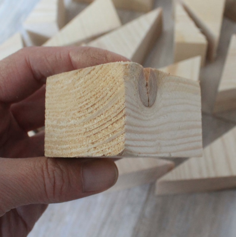 Wood Scraps Wood Pieces for Craft Woodworking Scraps Random Set of 10 ...