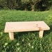 Meditation Bench Foldable Bench Small Wood Bench Prayer Kneeler ...