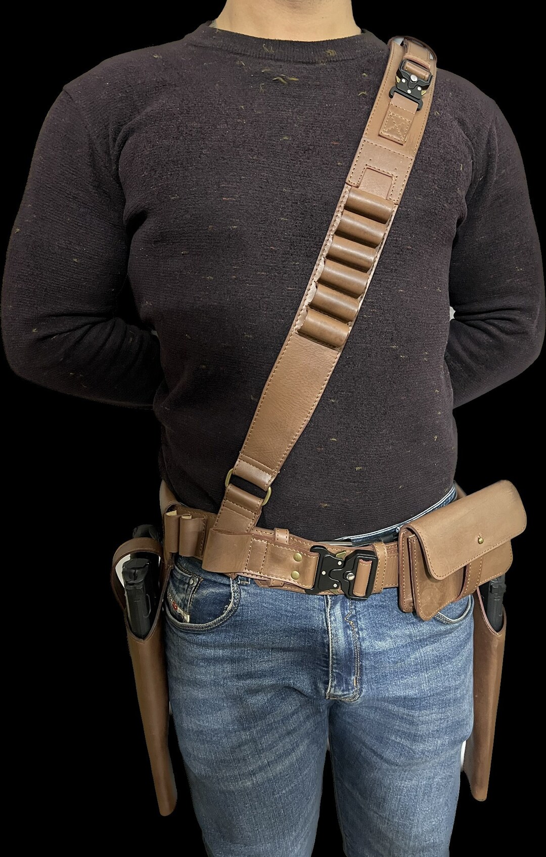 PAKLAND: Double Holster Mandalorian Cosplay Belt With Waist Props ...