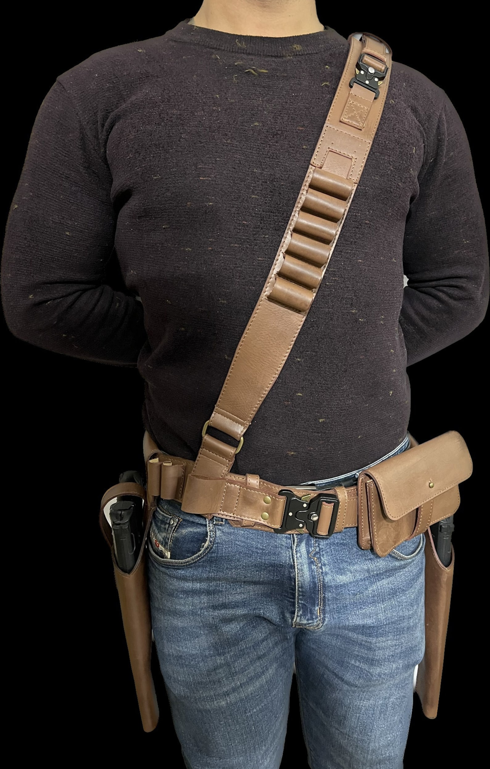 PAKLAND: Double Holster Mandalorian Cosplay Belt With Waist Props ...