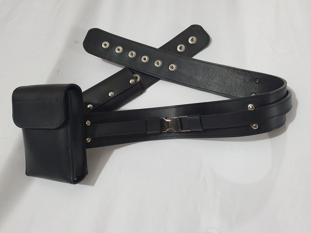 PL Star Wars Obi-wan Kenobi Brown Jedi/ Sith Belts Black 100% Leather ...