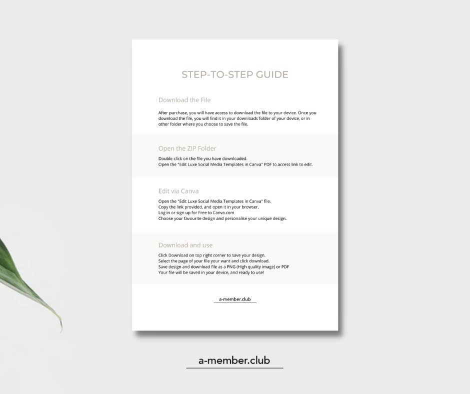 Classy Canva Templates Aesthetic Canva Posts Modern Canva Posts Luxury ...