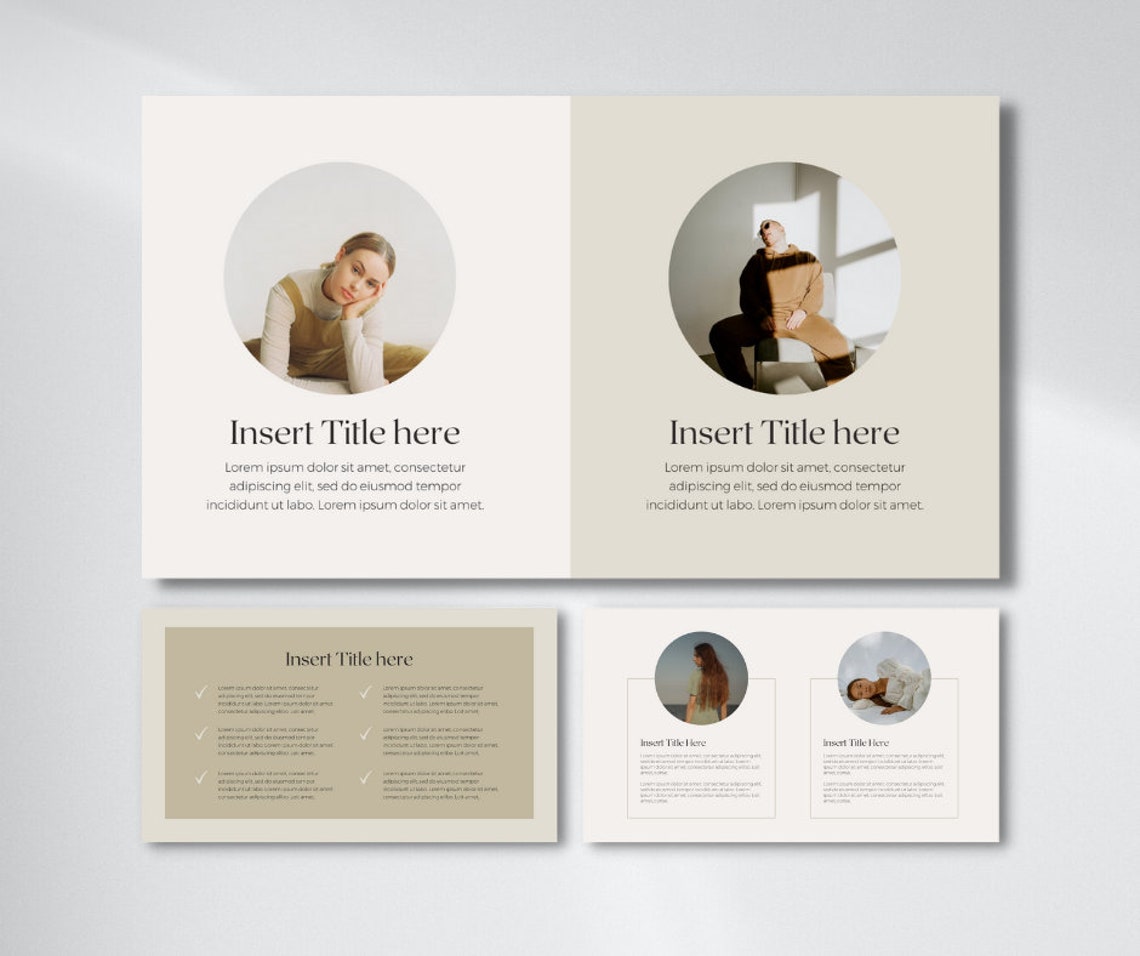 Aesthetic Slide Deck | Presentation Slide Templates. Business Plan ...