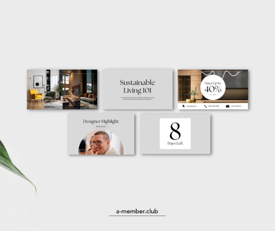 Interior Design Facebook Banner Modern Furniture Home Decor Marketing ...