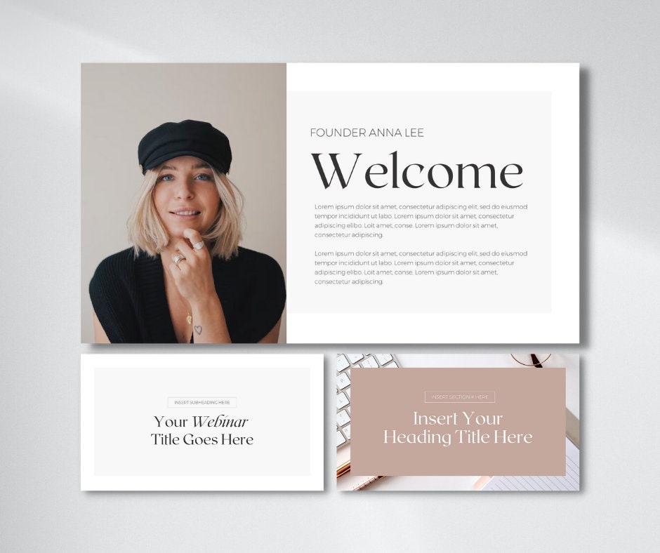 Minimalist Slide Deck | Presentation Slide Templates. Business Plan ...