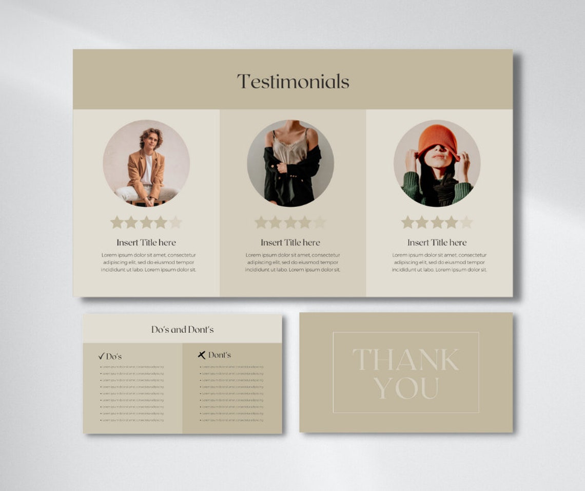Aesthetic Slide Deck | Presentation Slide Templates. Business Plan ...