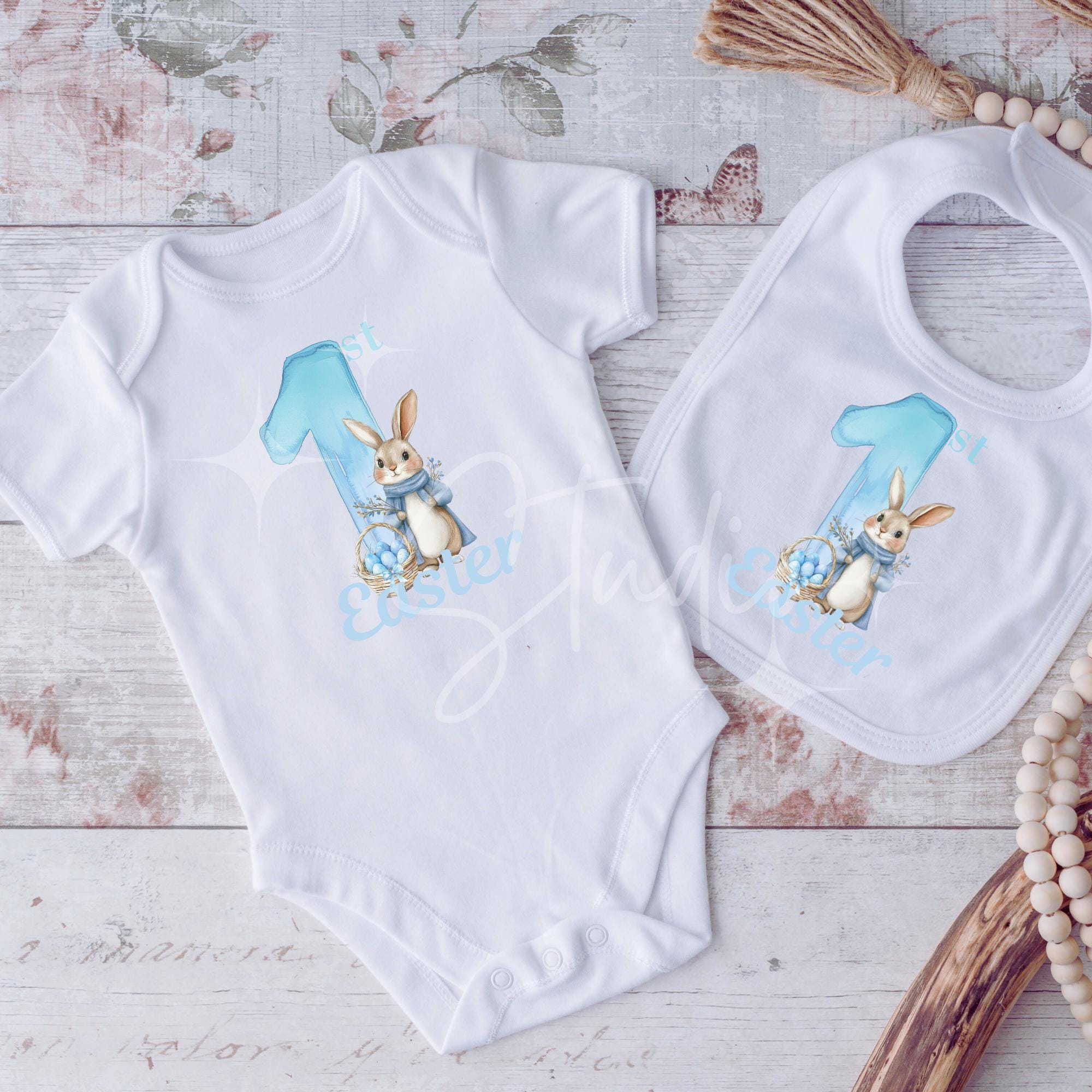 My First Easter Watercolor PNG | Cute Baby Easter Digital Download ...