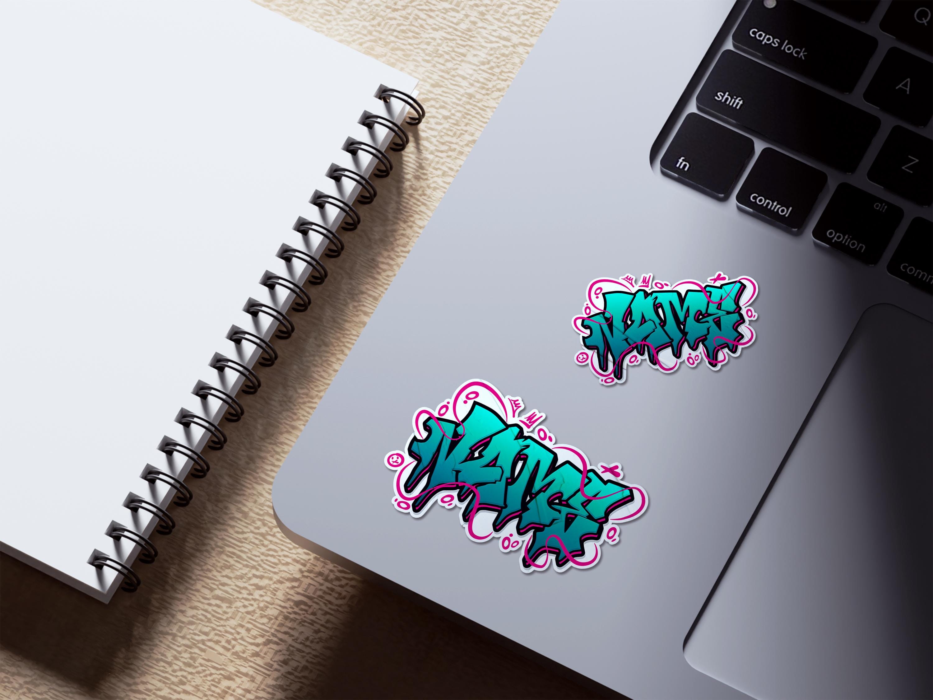 Custom Graffiti Sticker- Create Your Own Unique Title for Urban Art ...