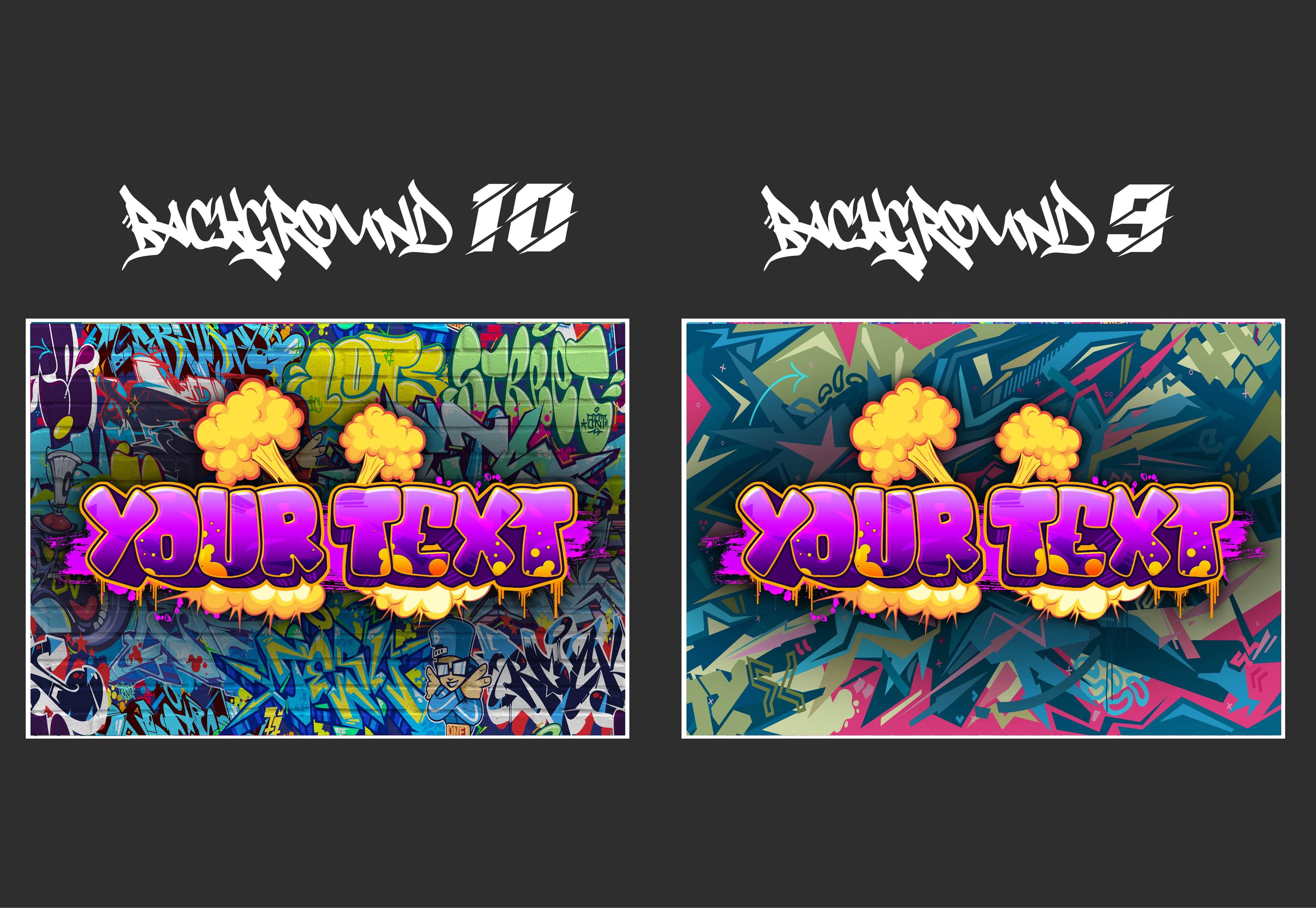 Customized Graffiti, Street Art Style Name, Customized Graffiti Poster ...