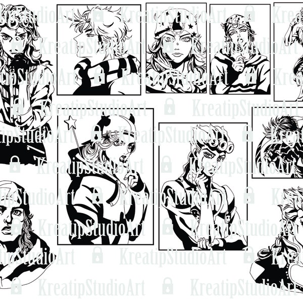 Jojo's Bizarre Adventure - Etsy