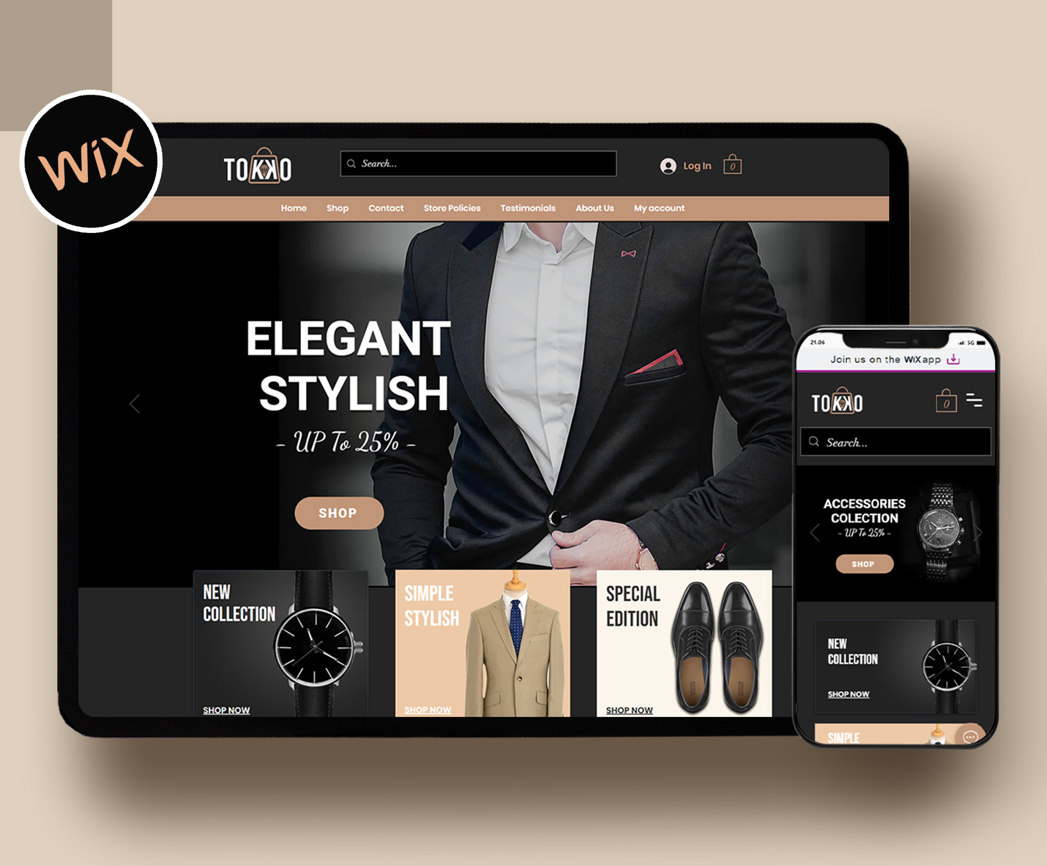 Luxury Wix Website Templates, Wix Template, Wix Website ,wix Website ...