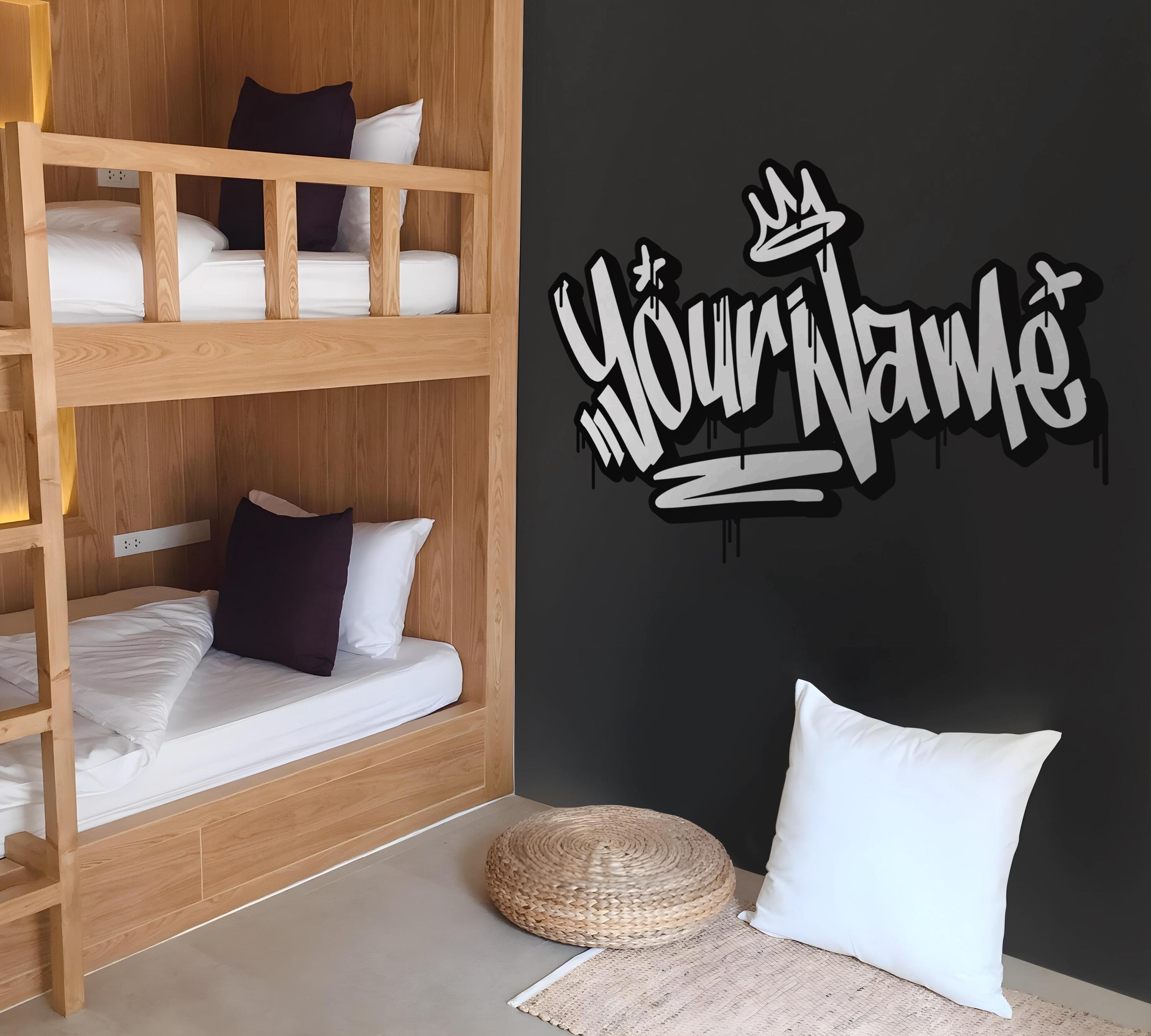 Graffiti Decal, Sticker Decal, Graffiti Wall, Graffiti Wall Kids, Gift ...